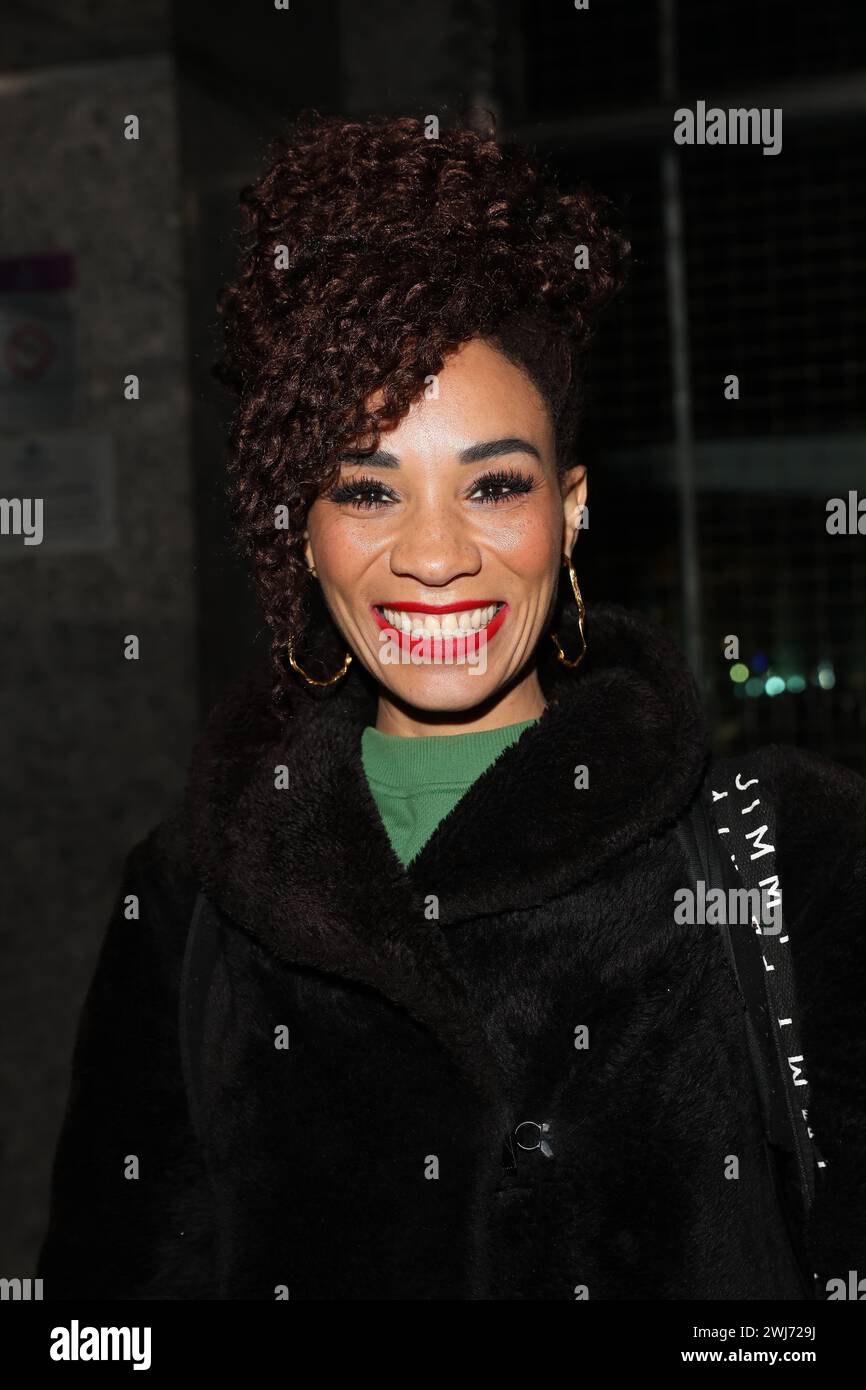 Michelle Ackerley attends TV Choice Awards at London Hilton Hotel. NO ...