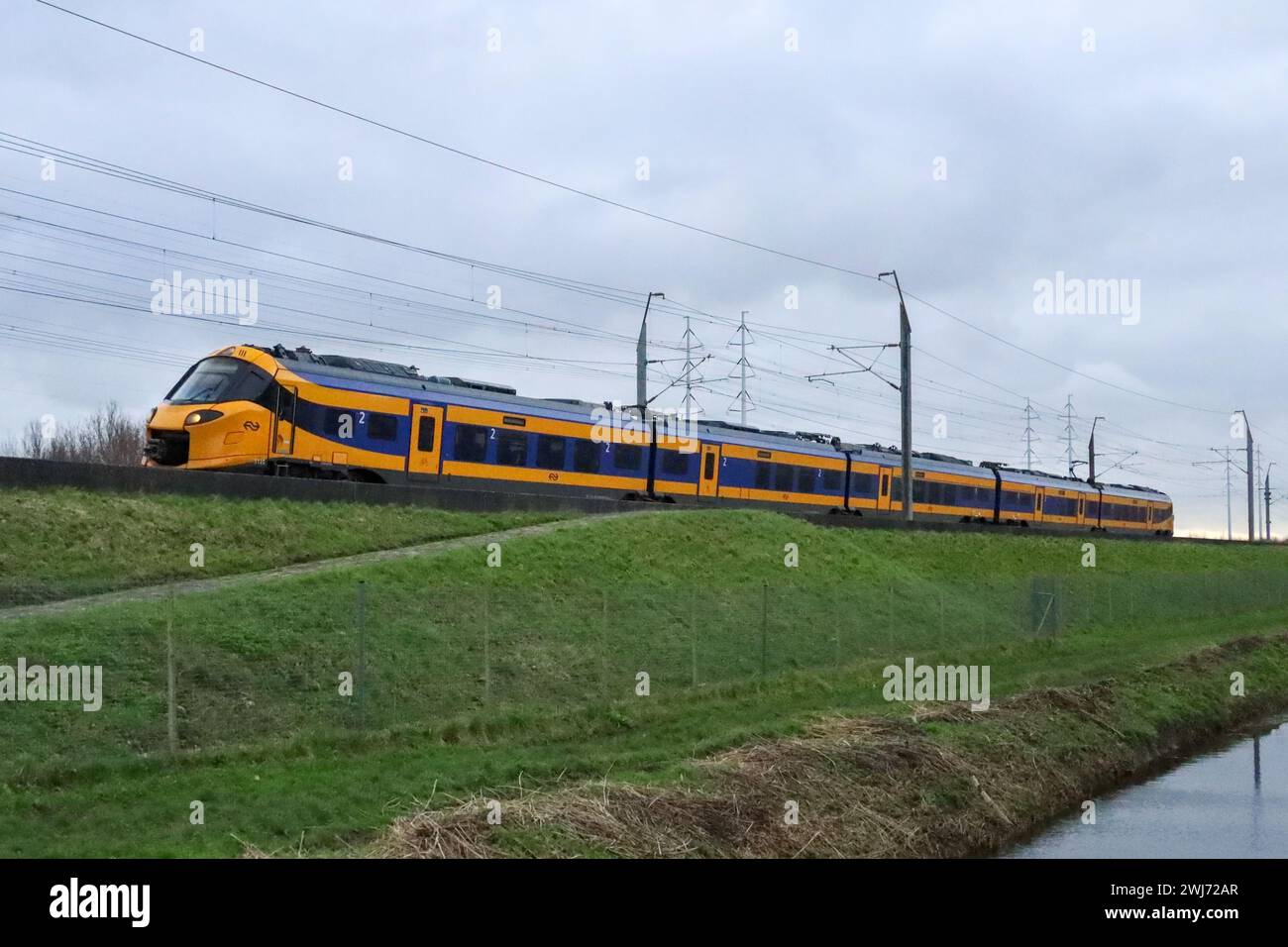 ICNG intercity train for NS Netherlands as new train from Alsthom Stock ...