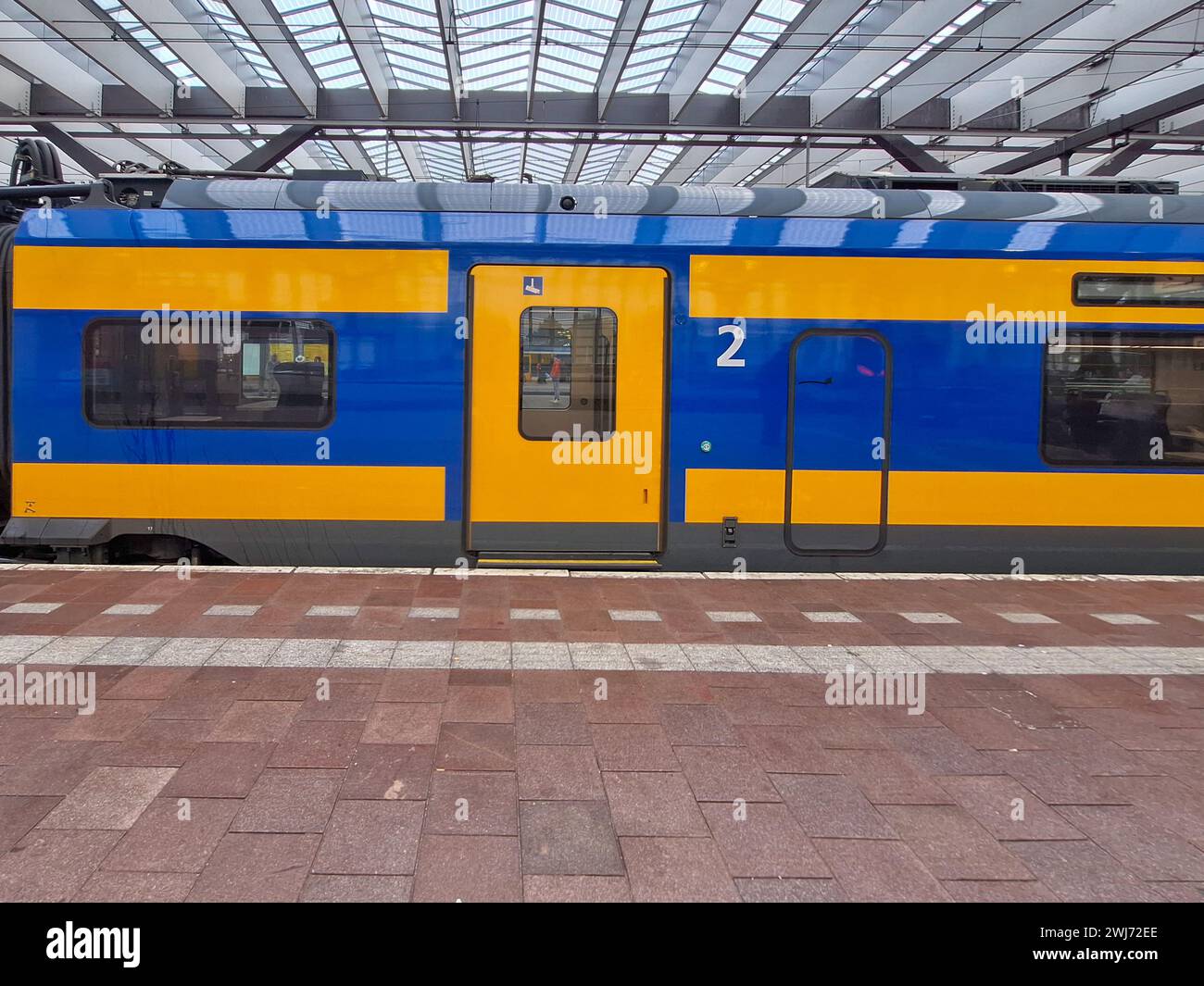 New ICNG intercity train of Dutch Railways (NS) as high speed train in ...