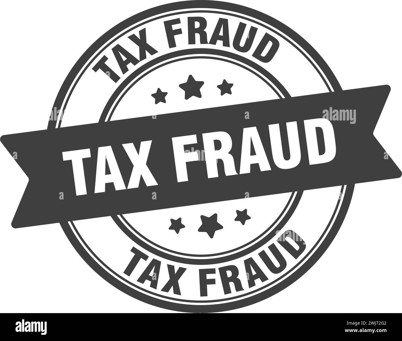 tax fraud stamp. tax fraud round sign. label on transparent background ...