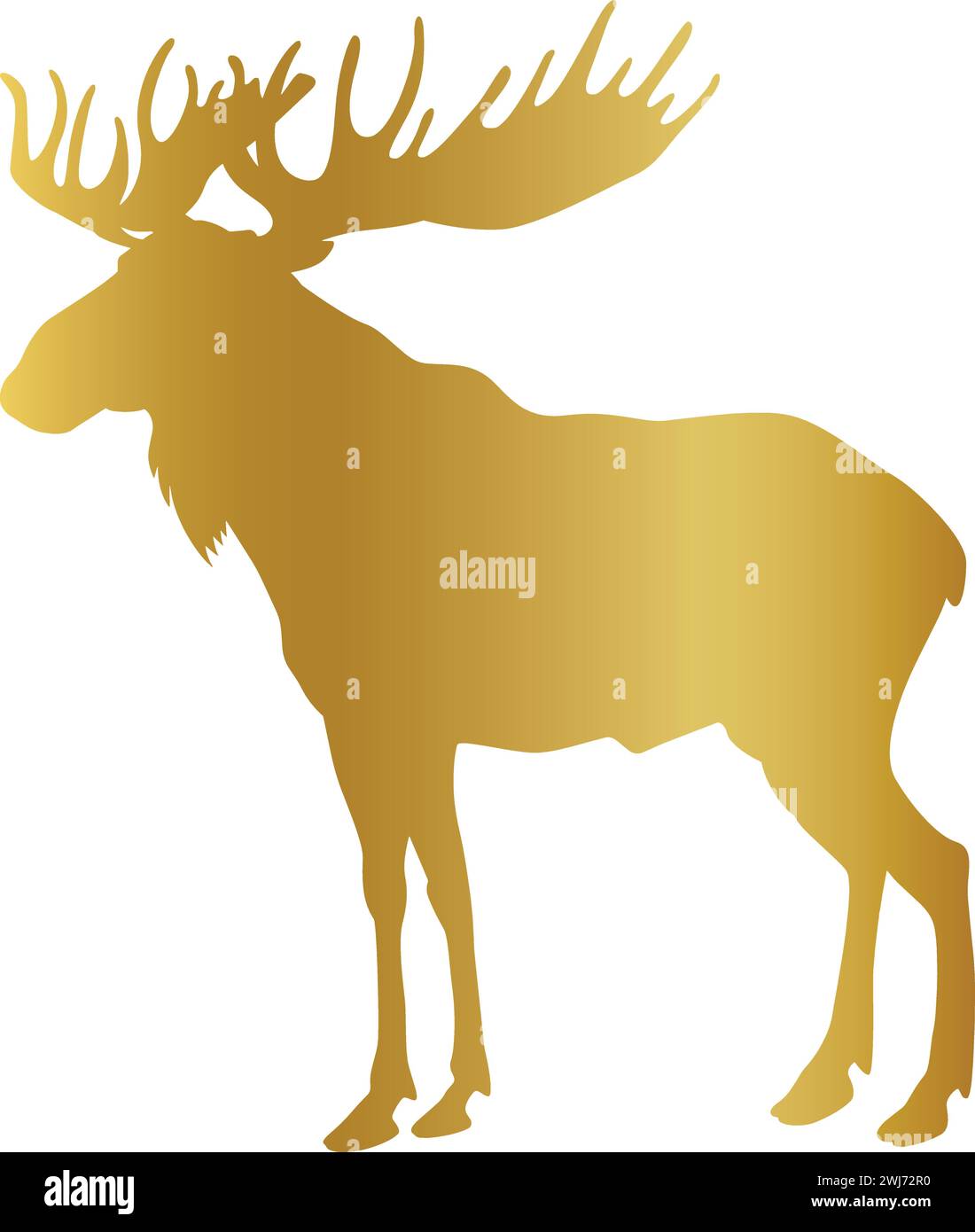 Golden trophy head Stock Vector Images - Alamy