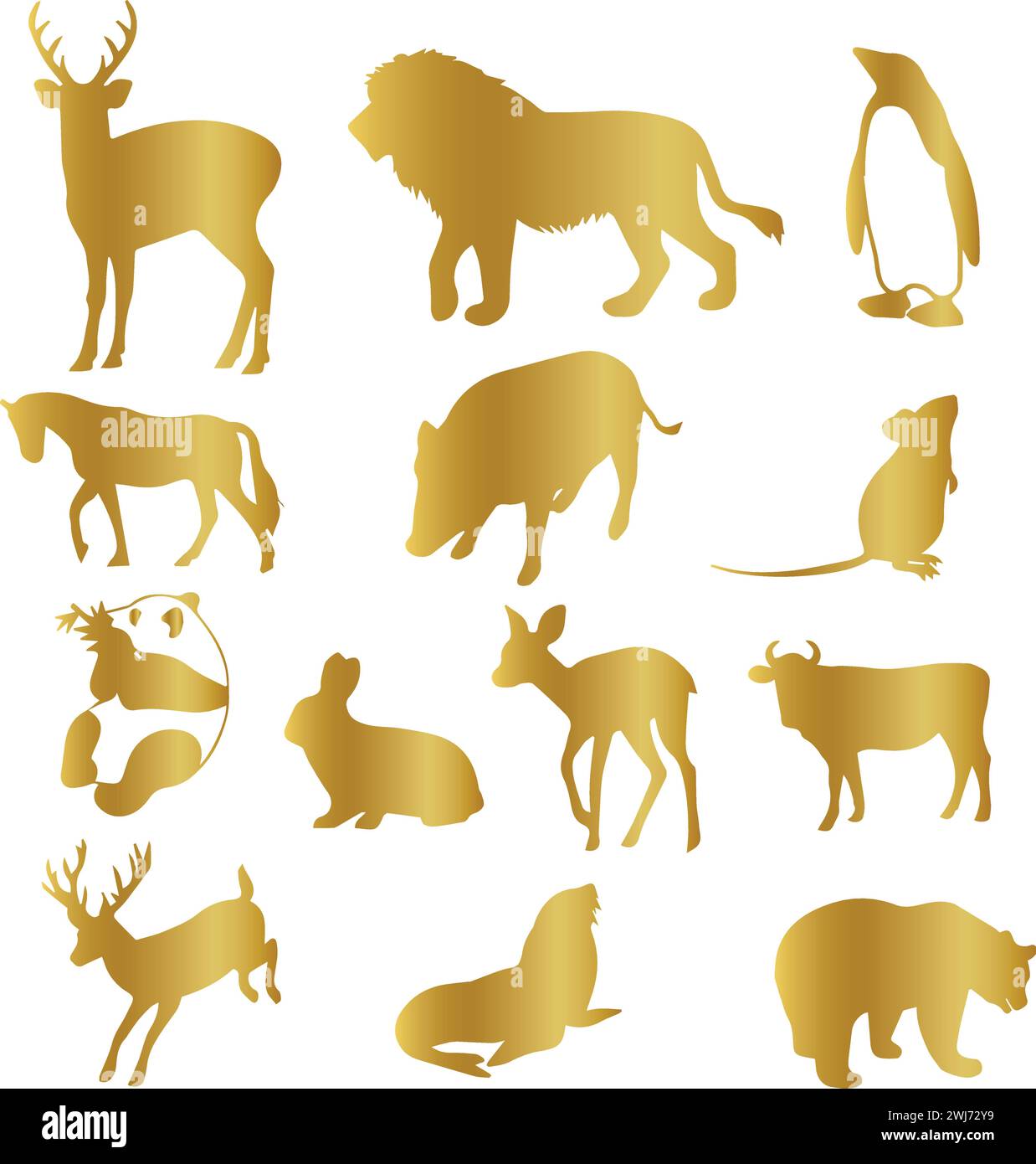 Funny golden retriever Stock Vector Images - Alamy