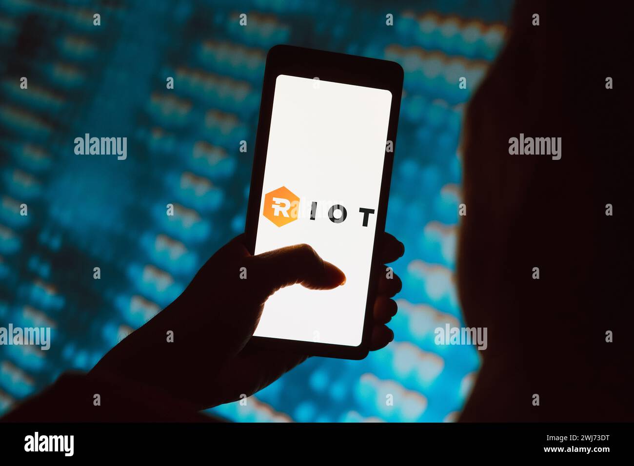 Riot platforms logo hi-res stock photography and images - Alamy