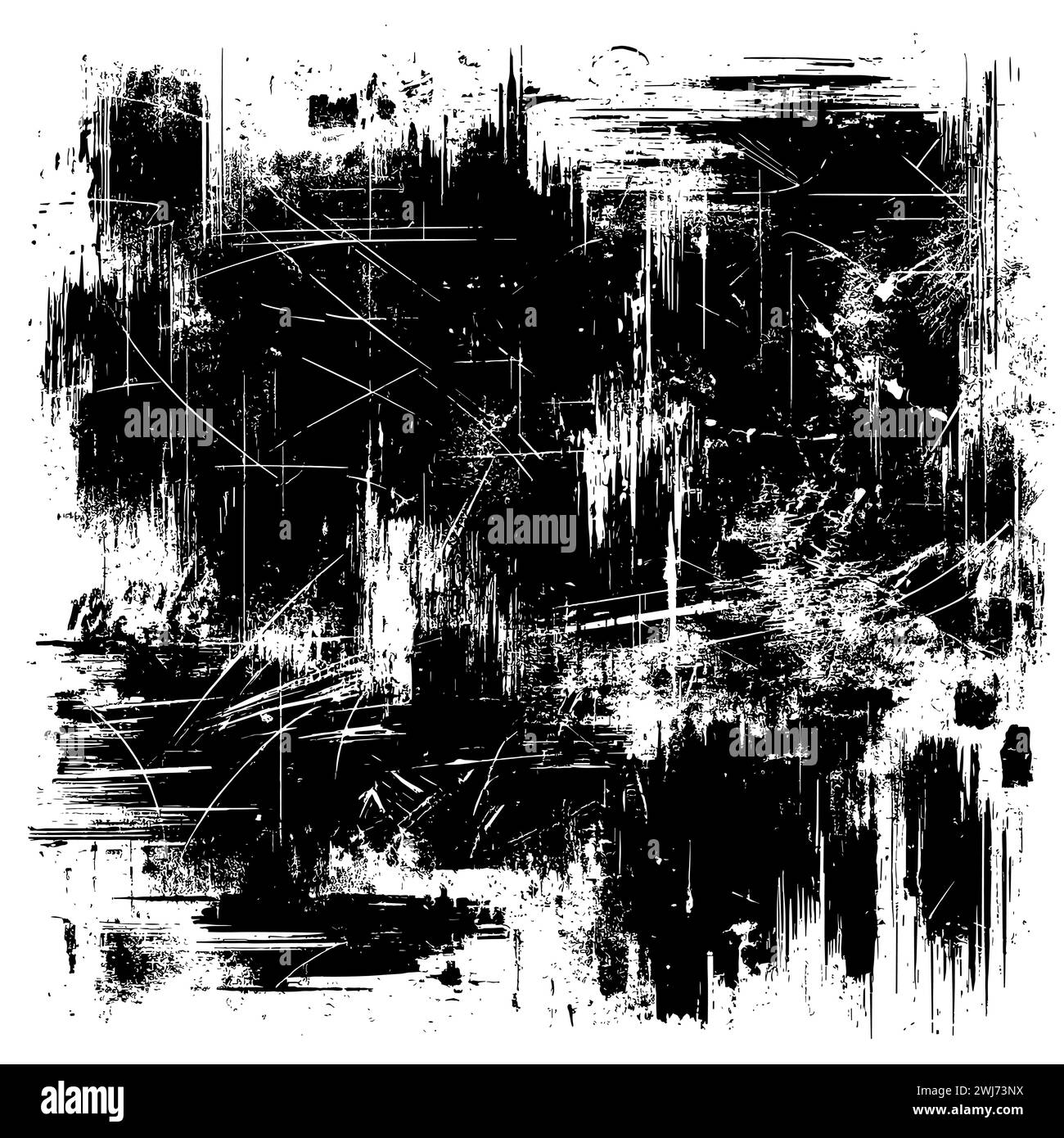 Distress vector old black grunge scratch metal background. Rust black ... Distress vector old black grunge scratch metal background. Rust black ...