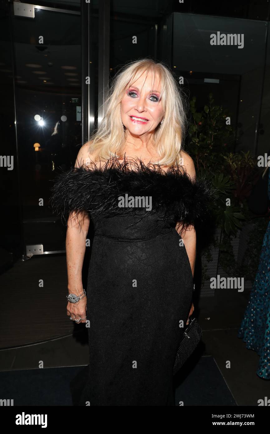 Carol Harrison attends TV Choice Awards at London Hilton Hotel. NO TV ...