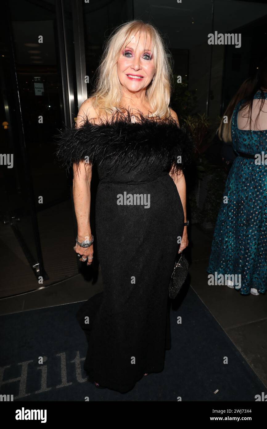 Carol Harrison attends TV Choice Awards at London Hilton Hotel. NO TV ...