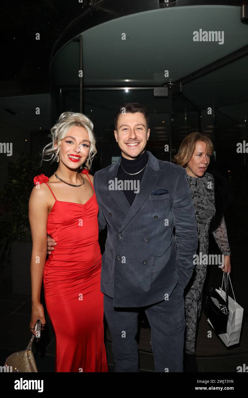 Cait Fitton attends TV Choice Awards at London Hilton Hotel. NO TV ...