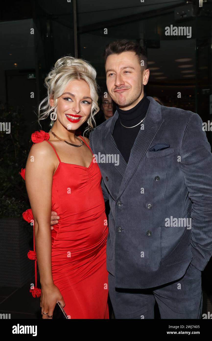 Cait Fitton attends TV Choice Awards at London Hilton Hotel. NO TV ...