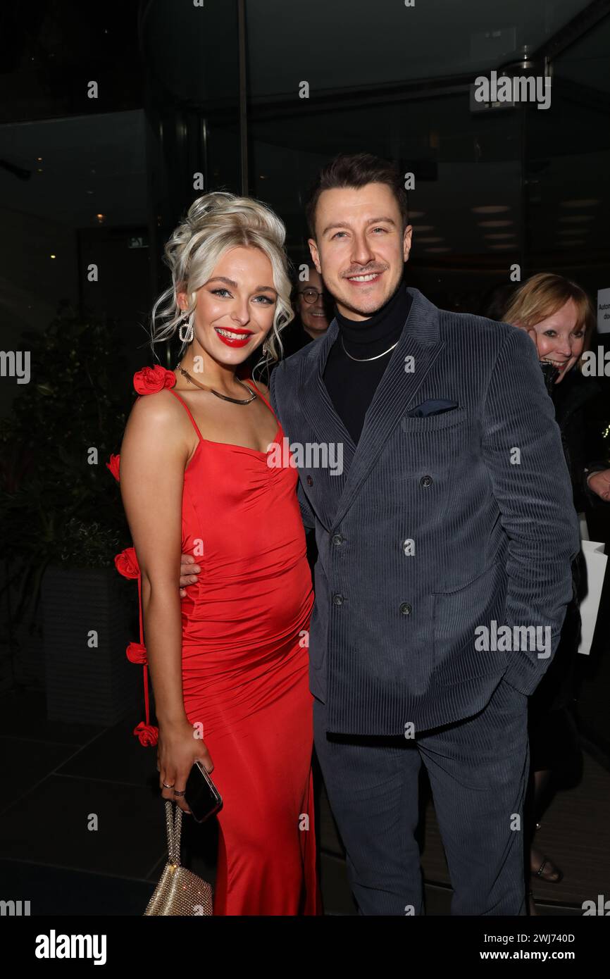Cait Fitton attends TV Choice Awards at London Hilton Hotel. NO TV ...
