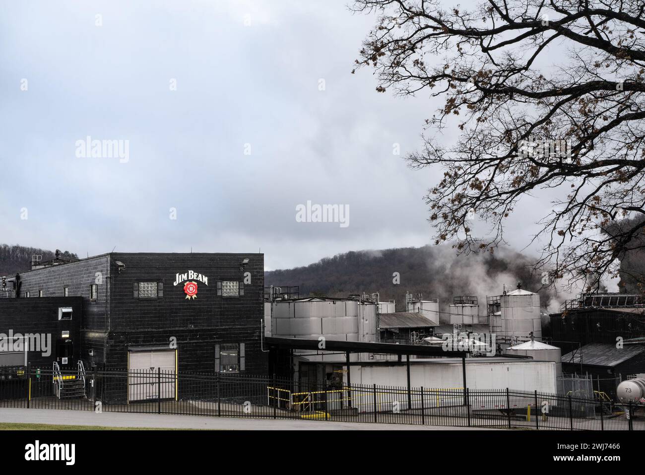Clermont, Kentucky - January 26, 2024: View from historic landmark Jim ...
