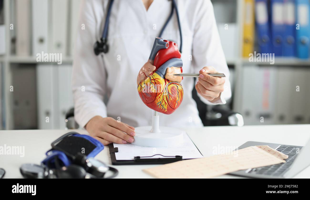 Hand shows model human hi-res stock photography and images - Alamy