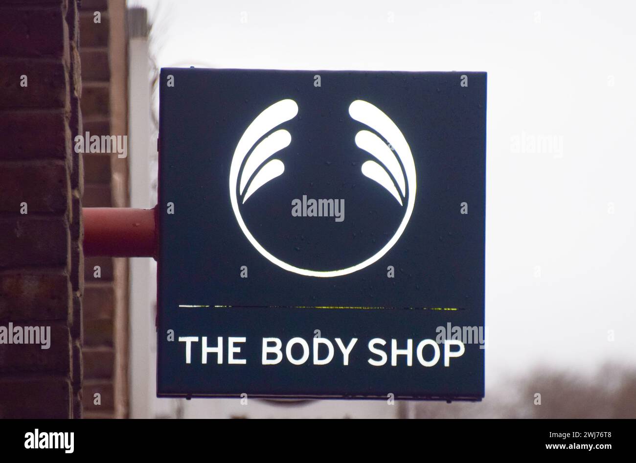 London, UK. 13th February 2024. General view of a Body Shop store in ...