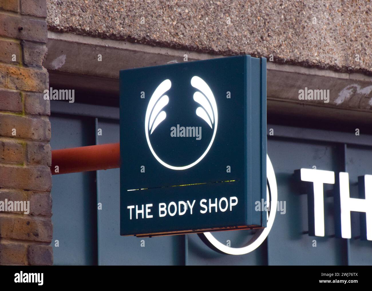 London, UK. 13th February 2024. General view of a Body Shop store in ...