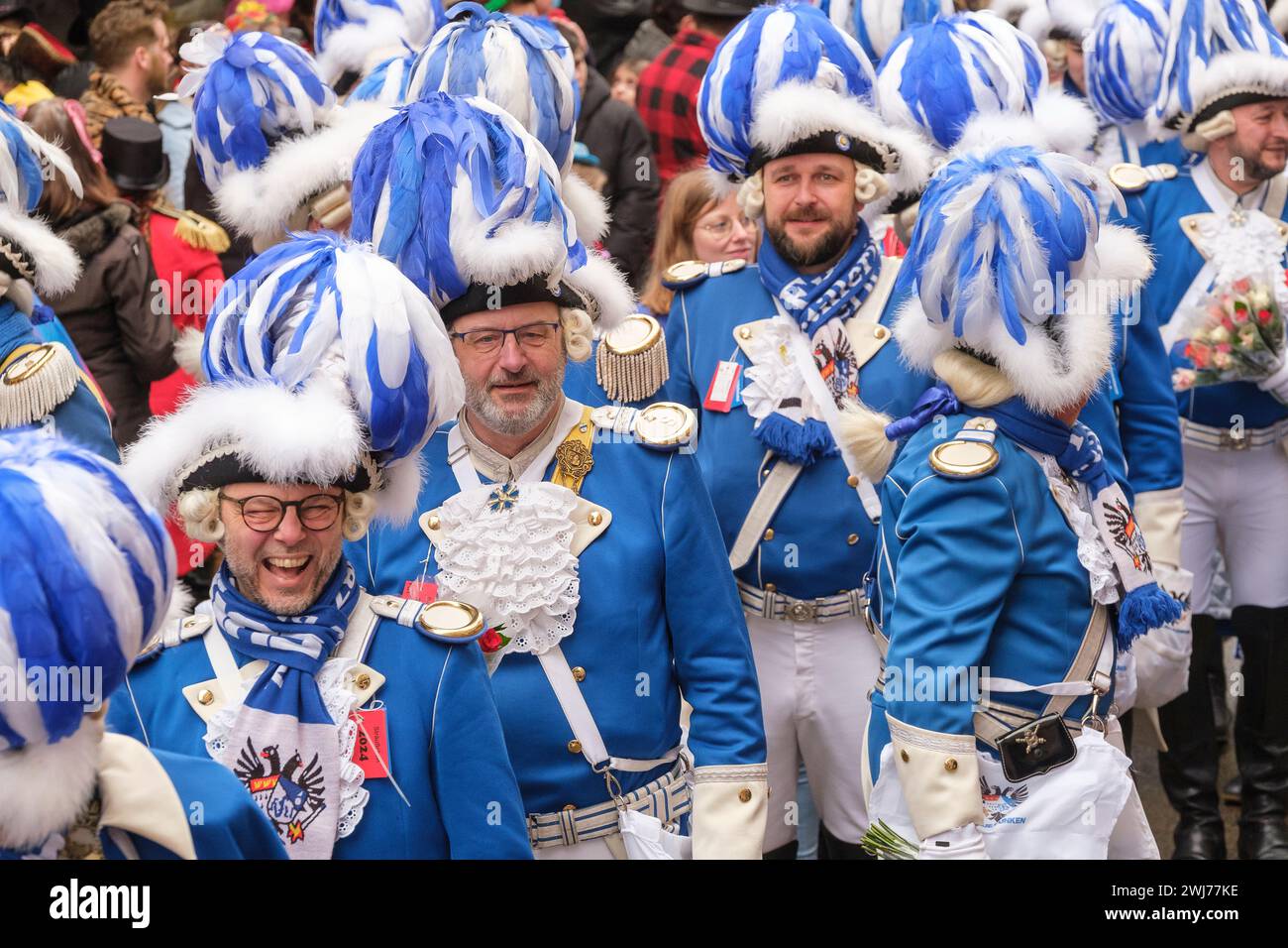 Carnival, Rose Monday in Cologne in Severinstraße in the Vringsveedel ...
