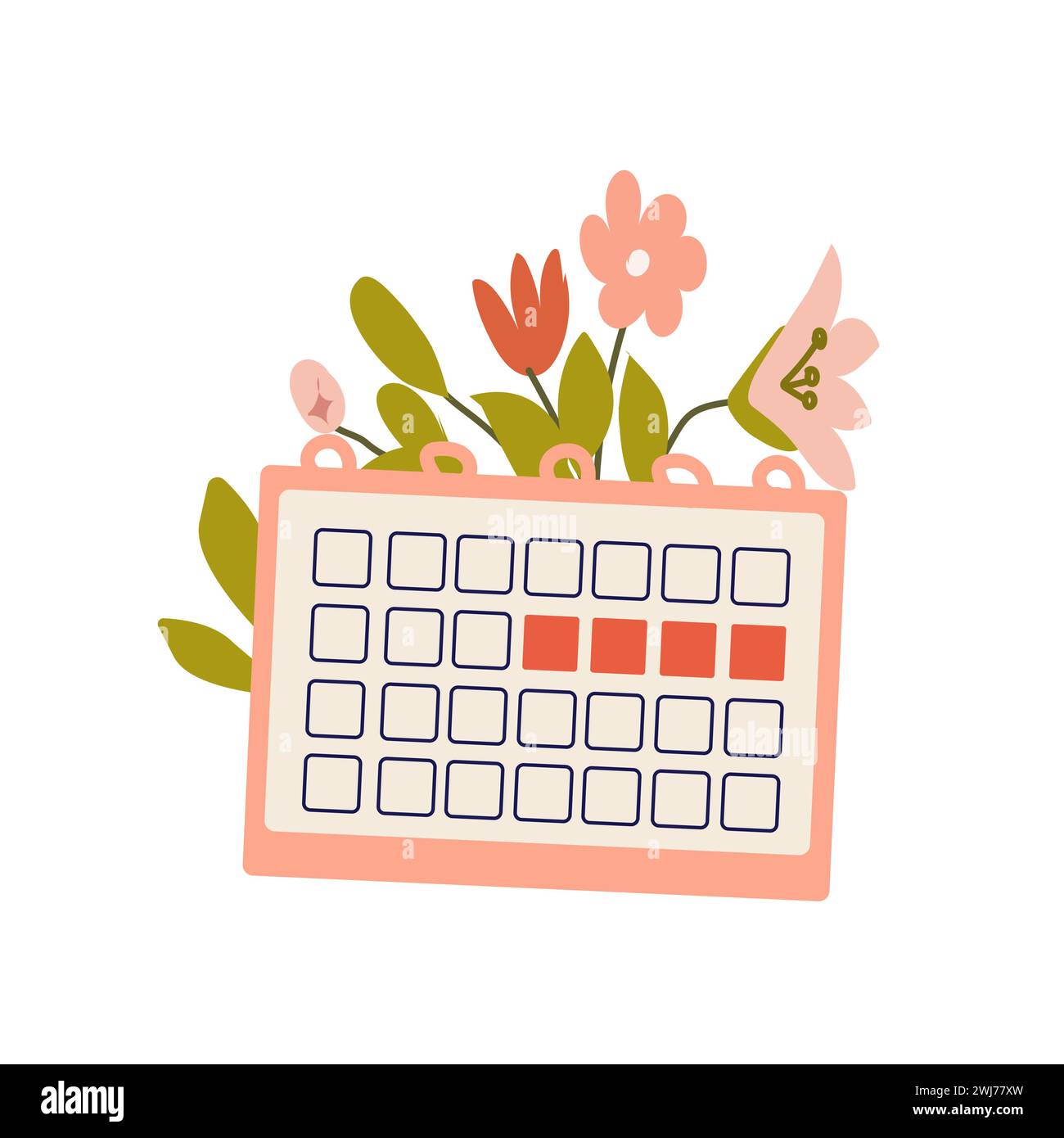 Menstrual cycle drawing hi-res stock photography and images - Alamy