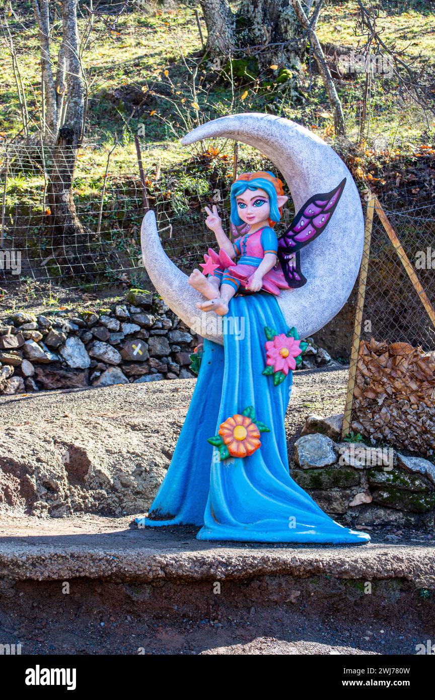 PARAUTA, SPAIN - JANUARY 20, 2024: The Enchanted Forest of Parauta in ...