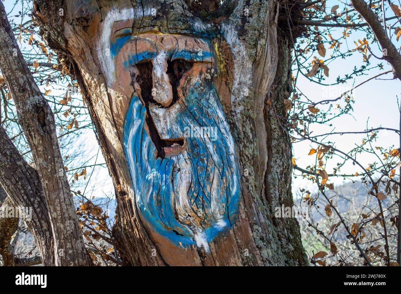 PARAUTA, SPAIN - JANUARY 20, 2024: The Enchanted Forest of Parauta in ...