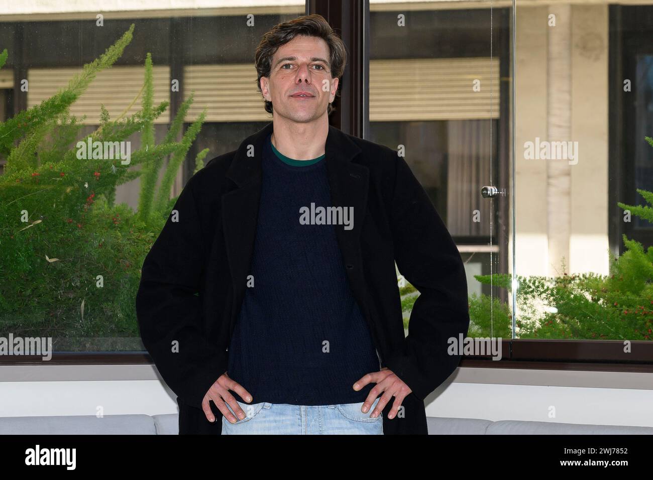 Rome, Italy. 10th Feb, 2024. Domenico Diele is attending the photocall ...