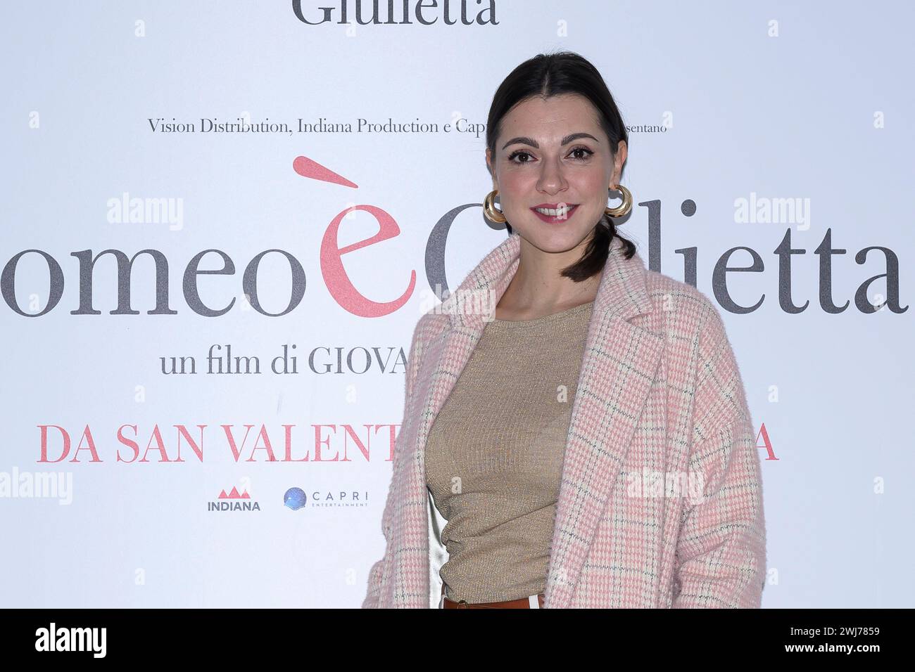 Rome, Italy. 10th Feb, 2024. Simona Molinari is attending the photocall ...