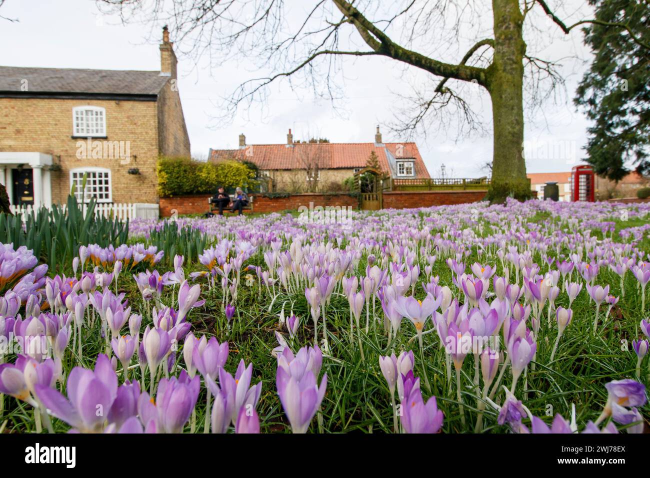 Nettleham village green hi-res stock photography and images - Alamy