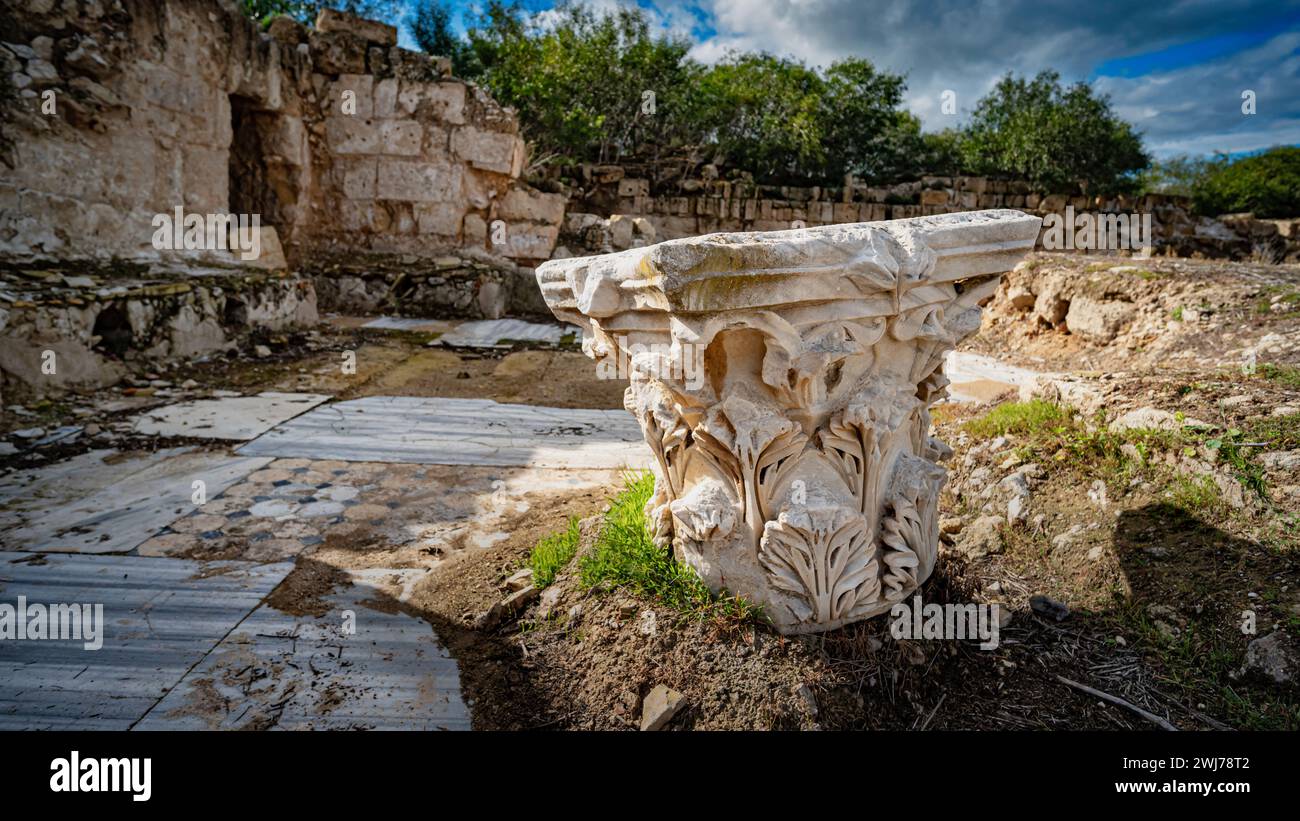 Renovated ruins with captivating appeal, still visible Stock Photo - Alamy