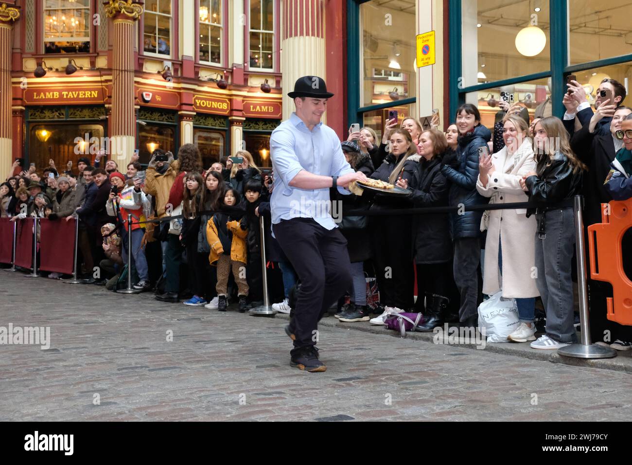 London, UK, 13th February, 2024. The fifteenth Leadenhall Market ...