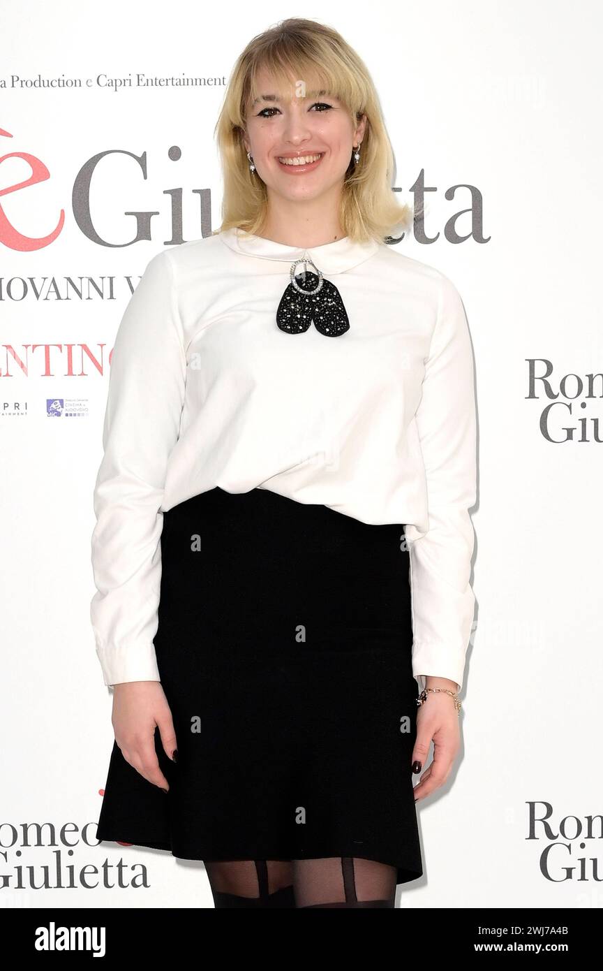 Alessandra Tumolillo attends at photocall of Giulietta e Romeo movie at ...