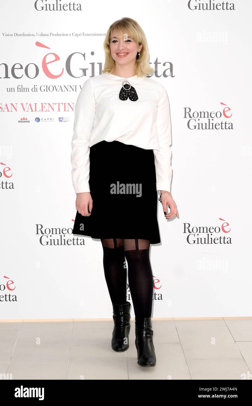 Alessandra Tumolillo attends at photocall of Giulietta e Romeo movie at ...