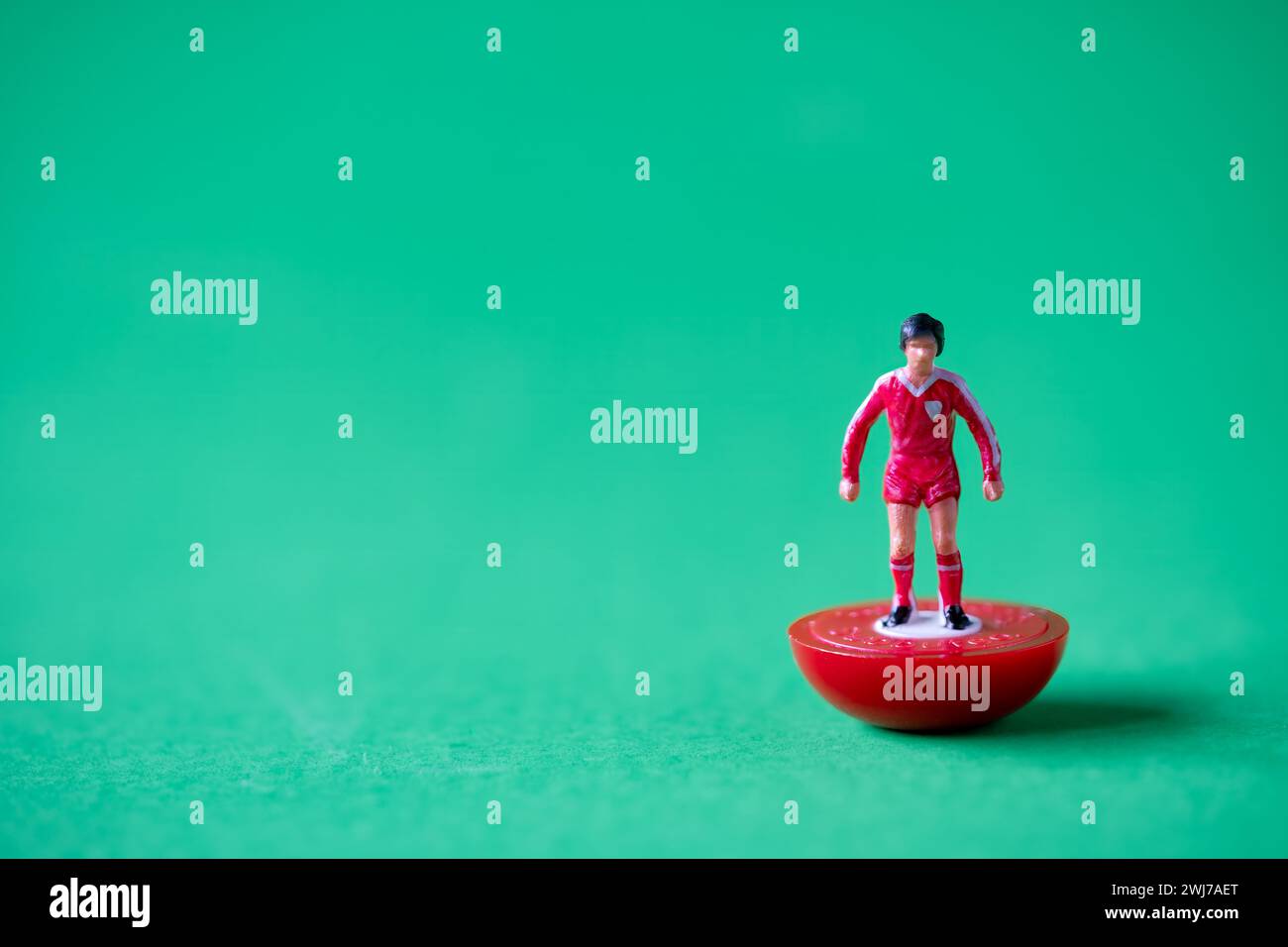 Liverpool subbuteo player hi-res stock photography and images - Alamy