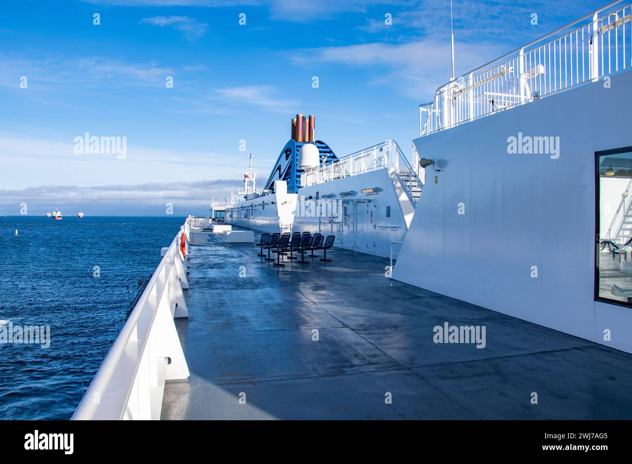 Coastal Celebration BC ferry at Duke Point in Nanaimo, British Columbia ...