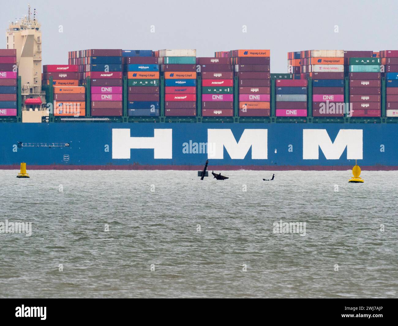 Sheerness, Kent, UK. 13th Feb, 2024. One of the world's largest ...