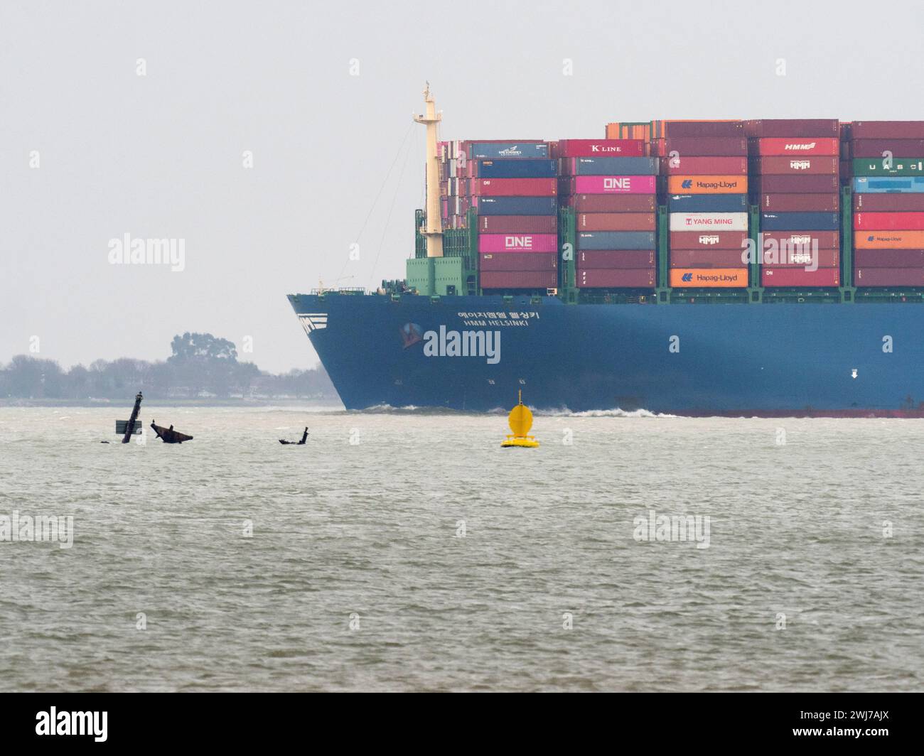 Sheerness, Kent, UK. 13th Feb, 2024. One of the world's largest ...