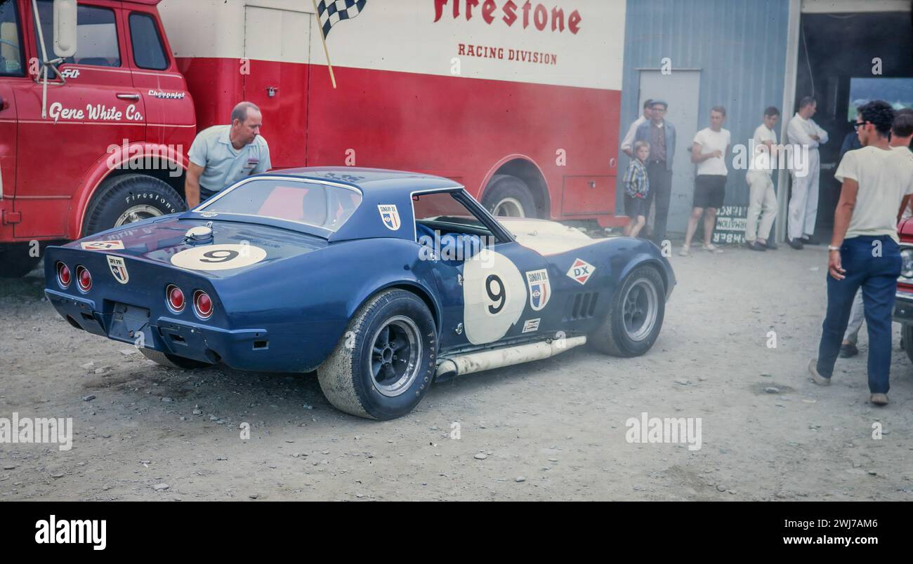Chevrolet Corvette C3 driven by Don Yenko and Dave Morgan, started 14th ...