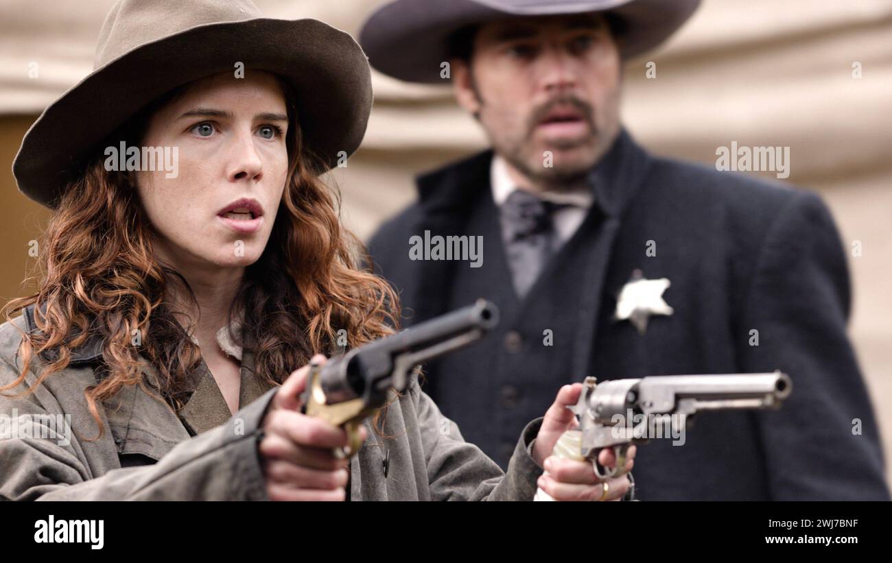 CALAMITY JANE, from left: Emily Bett Rickards, Tim Rozon, 2024 ...