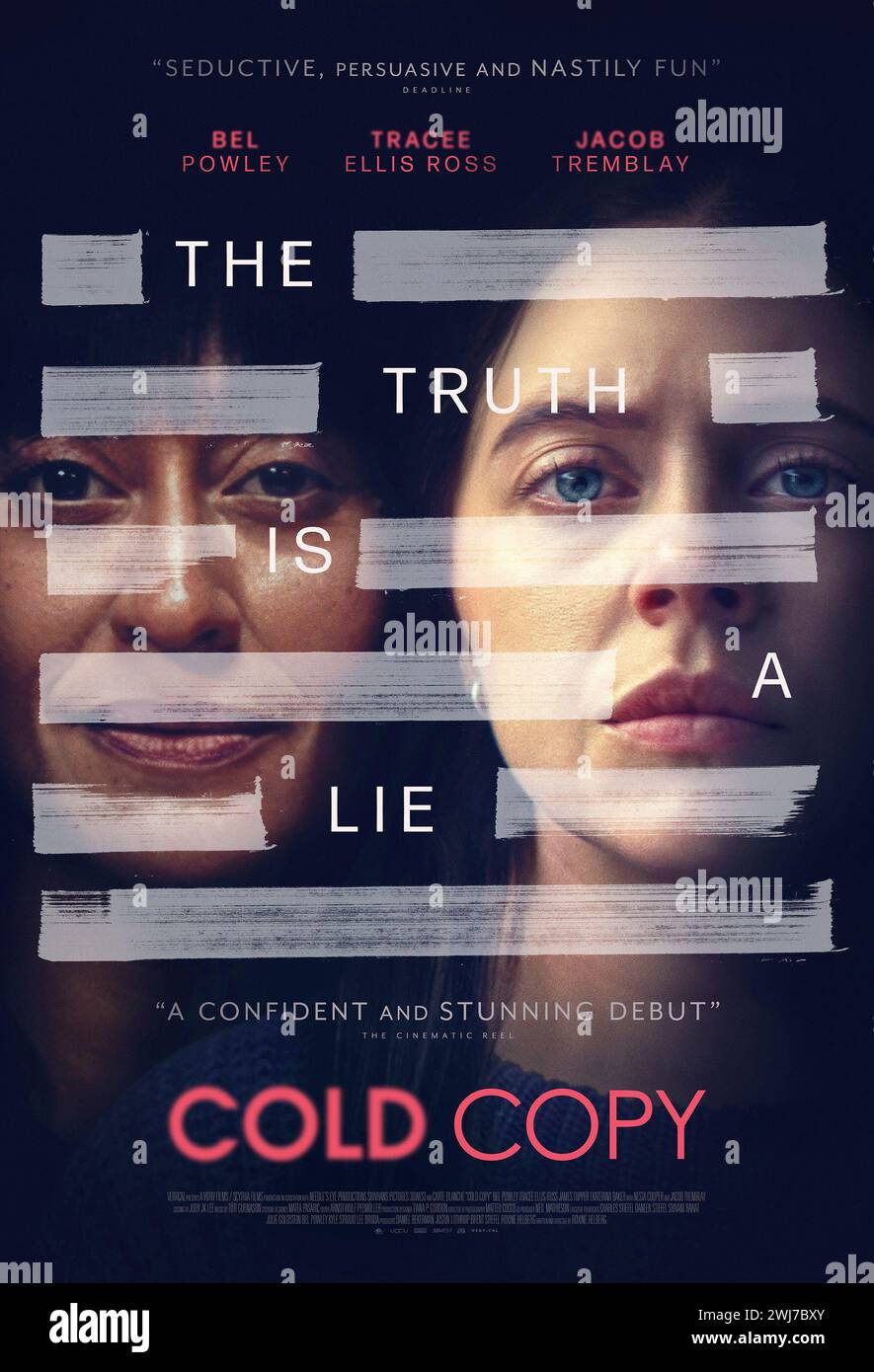 COLD COPY, poster, from left: Tracee Ellis Ross, Bel Powley, 2023 ...