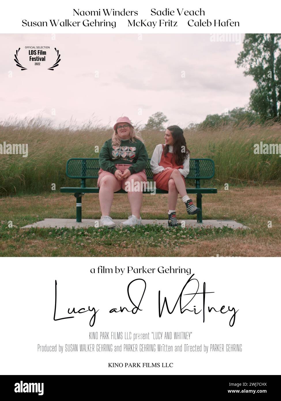 LUCY AND WHITNEY, poster, from left: Naomi Winders, Sadie Veach, 2022 ...