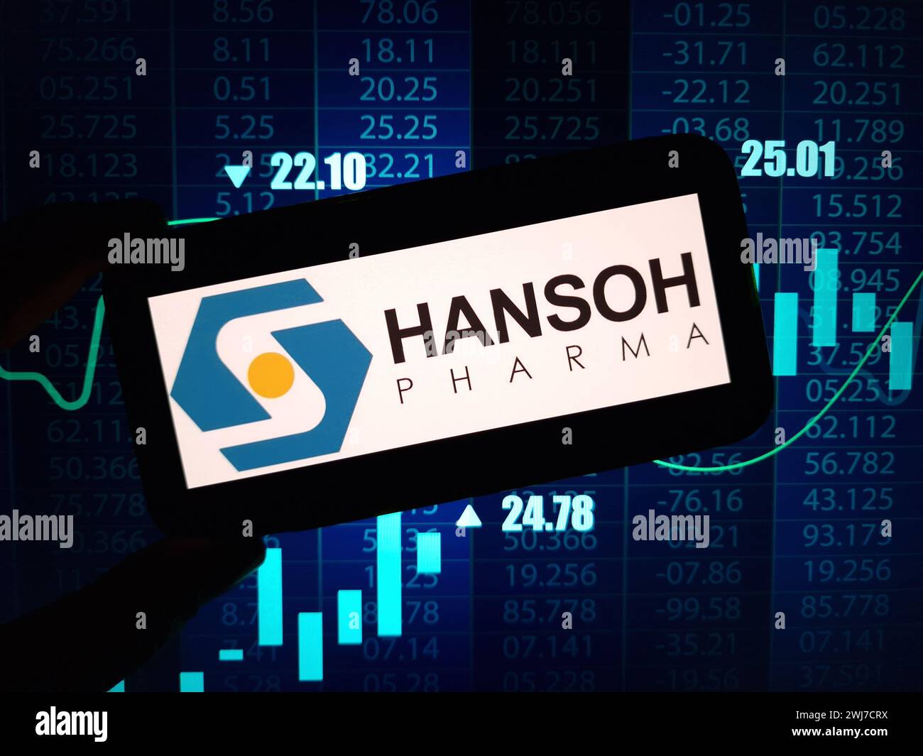 Konskie, Poland - February 12, 2024: Hansoh Pharma company logo ...
