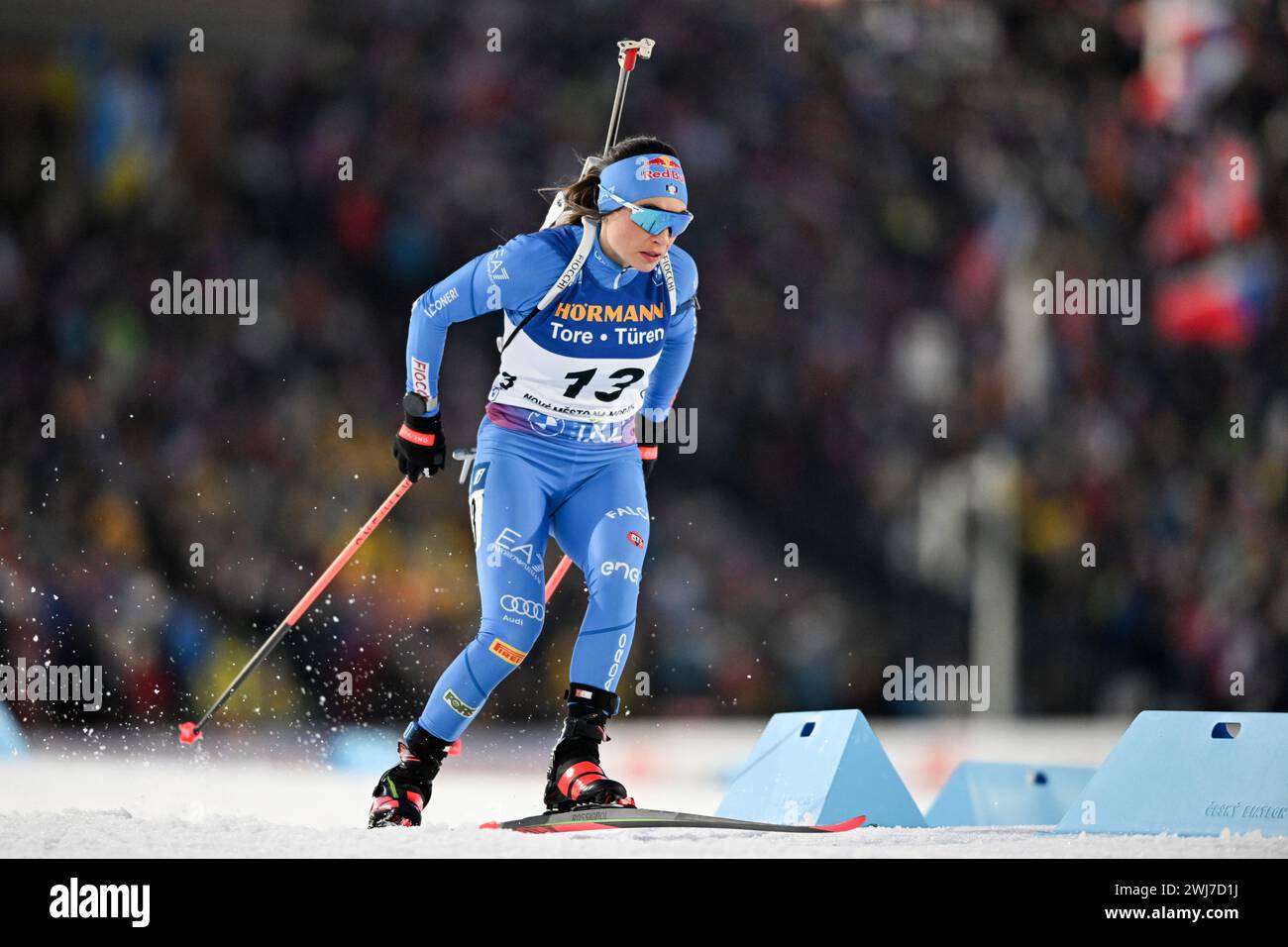 13 February 2024, Czech Republic, Nove Mesto Na Morave: Biathlon: World ...