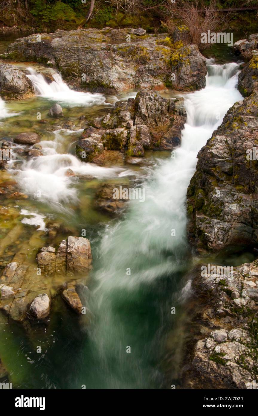 Little North Fork Santiam River State Scenic Waterway at Three Pools ...