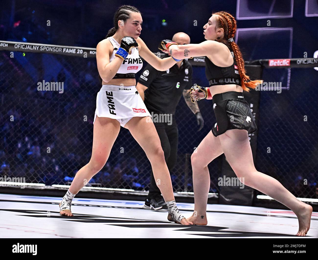 2024.02.10 Krakow Sporty walki Fame MMA 20 Marta Murcix Bloch vs ...