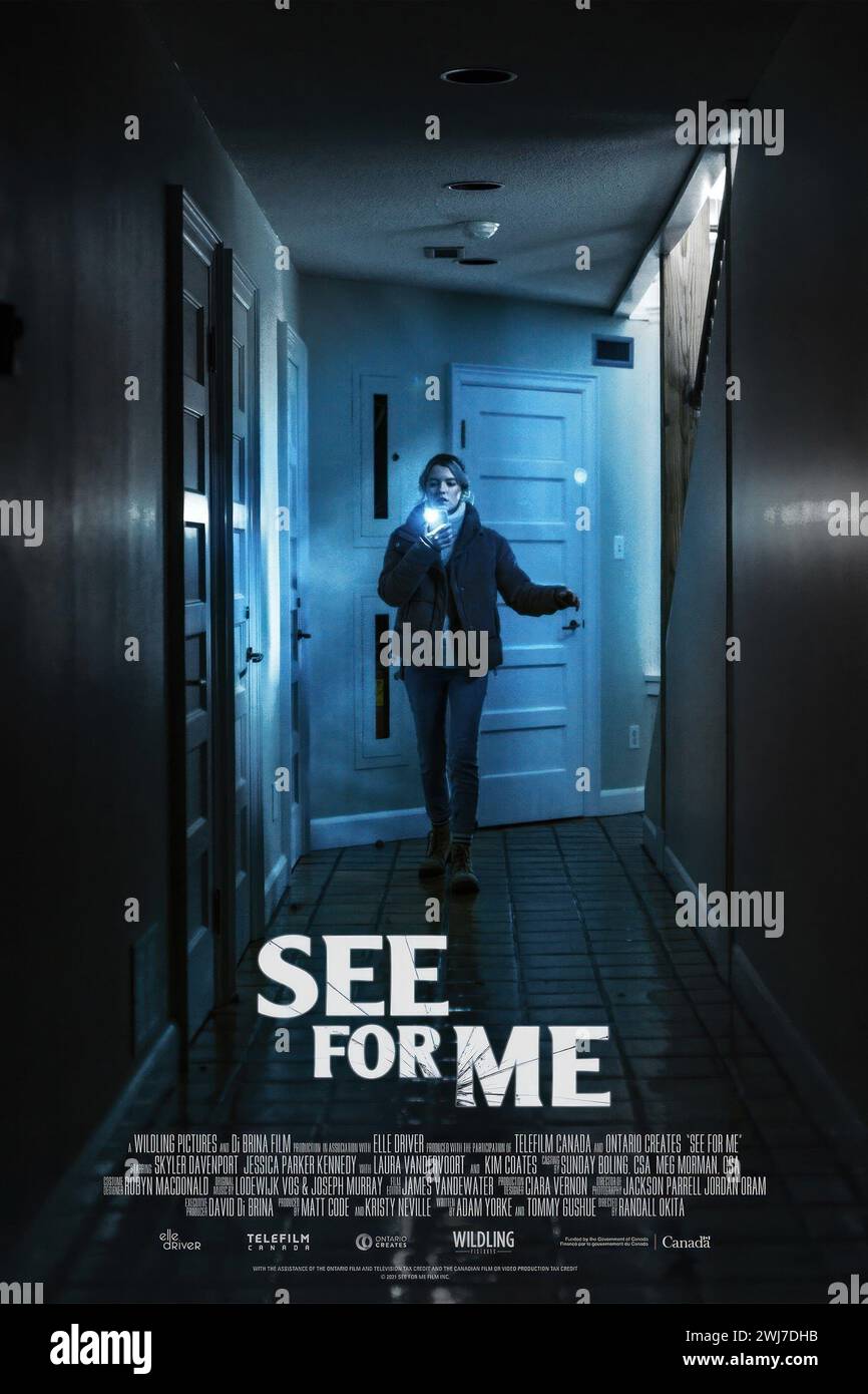 SEE FOR ME, poster, Skyler Davenport, 2021. © IFC Midnight / Courtesy ...