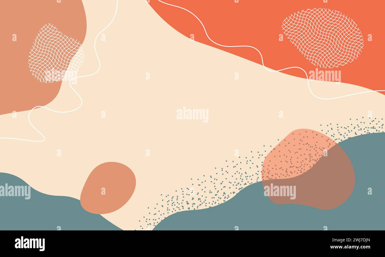 Template retro hand drawing background Stock Vector Image & Art - Alamy
