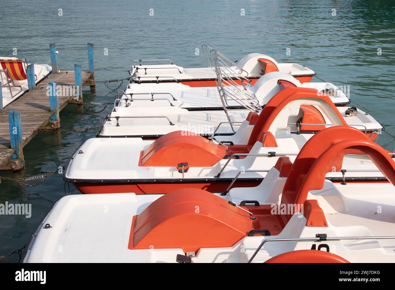Paddle boat tour on beach hi-res stock photography and images - Alamy