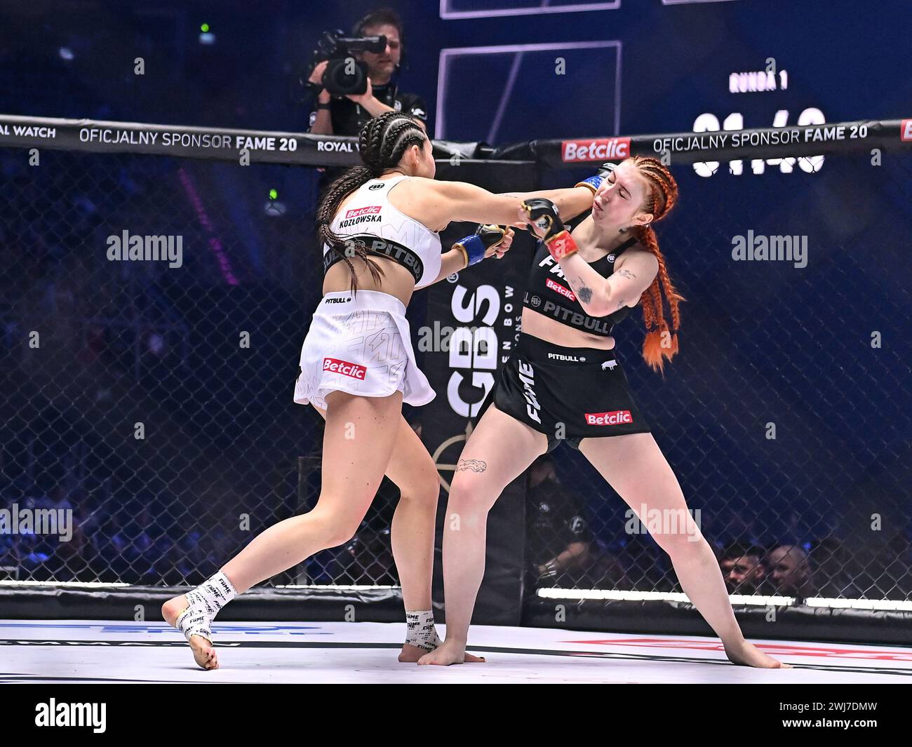 2024.02.10 Krakow Sporty walki Fame MMA 20 Marta Murcix Bloch vs ...