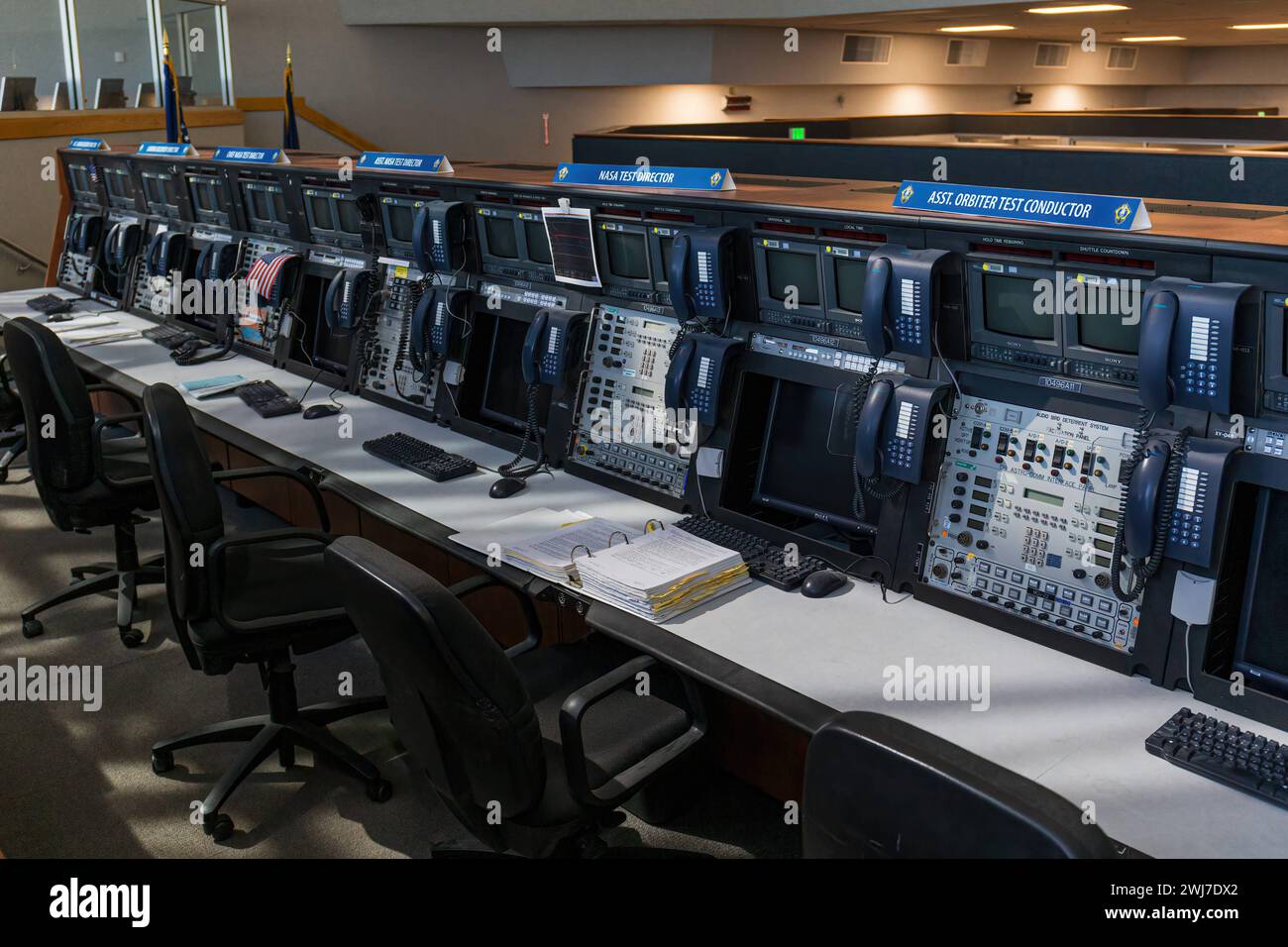 FLORIDA, USA - AUGUST 2014: The Firing Room before renovation, as it ...