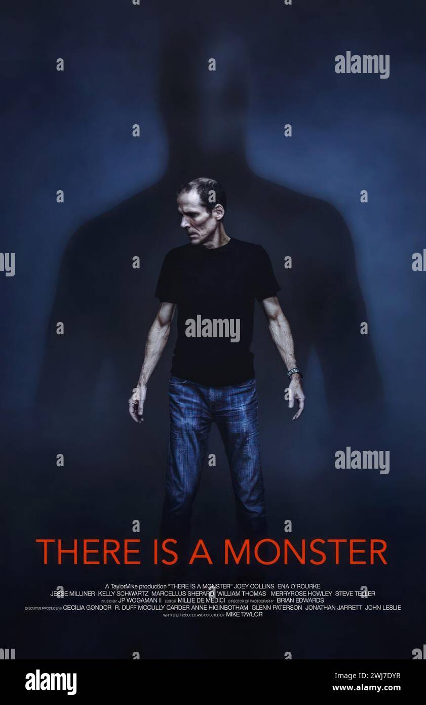 THERE IS A MONSTER, poster, Joey Collins, 2024. © Gravitas Ventures ...