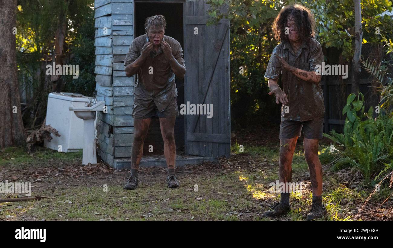 BOY SWALLOWS UNIVERSE, from left: Lee Halley, Felix Cameron, 'Boy ...