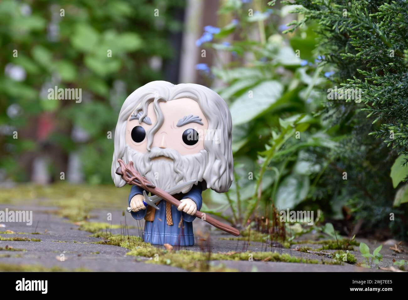 Wizard staff lord of the rings hi-res stock photography and images - Alamy