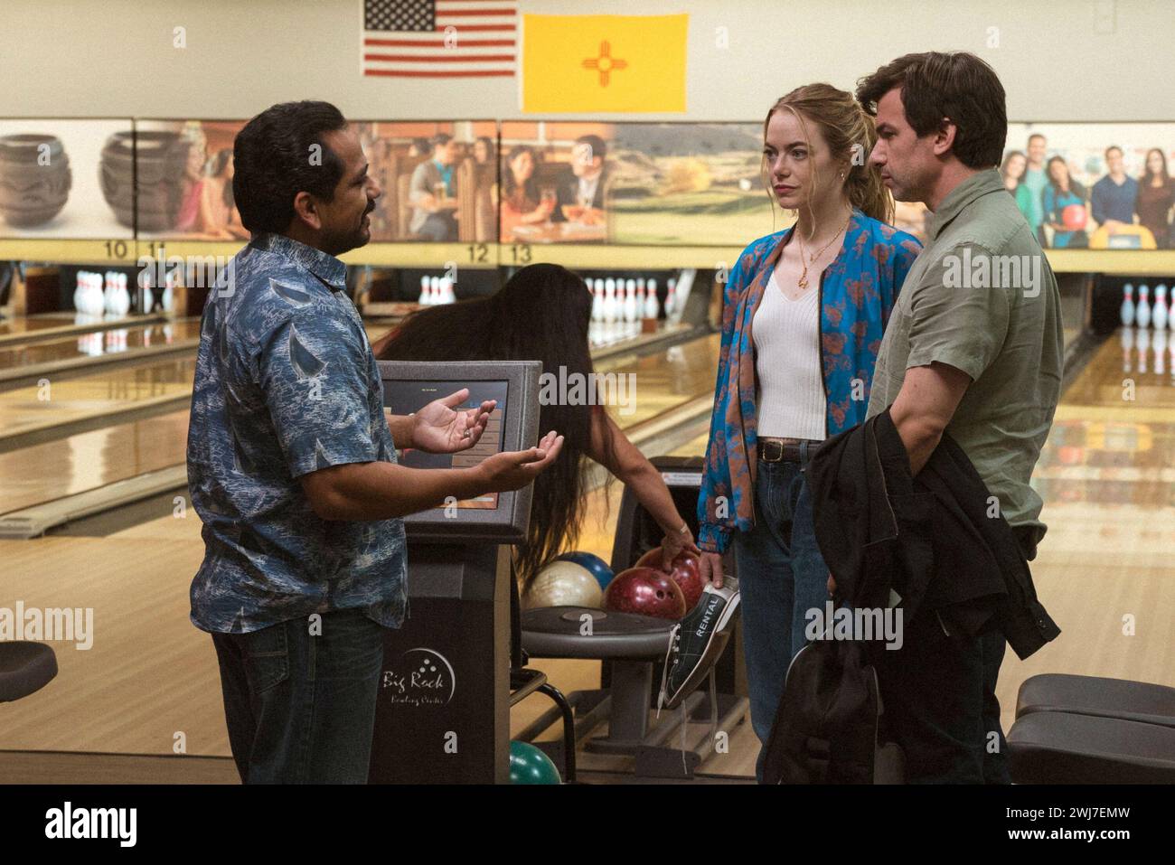 THE CURSE, from left: David DeLao, Emma Stone, Nathan Fielder, 'Young ...