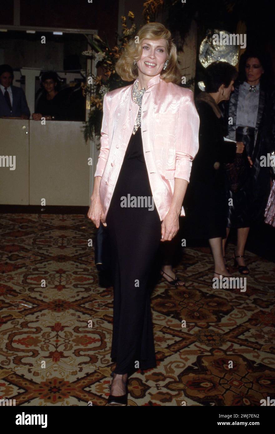 Faye Dunaway at the 42nd Golden Globe Awards on January 27, 1985 Credit: Ralph Dominguez ...